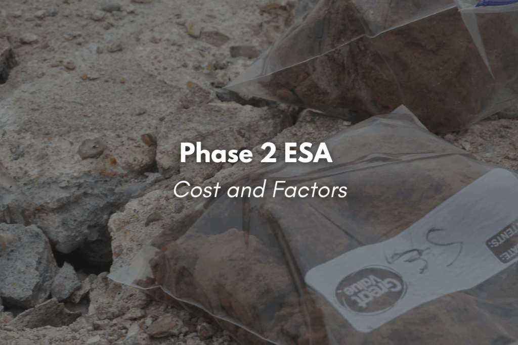 Phase 2 Environmental Site Assessment Cost Breakdown - CRG Texas ...